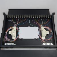 China FTTH FDF Fiber Distribution Frame 19 Inch Slide Rail Rack Mount for sale