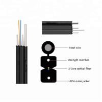 China GJYXFCH G657A SM Fiber Optic Cable 1 Core FRP Strength Member 1200N for sale