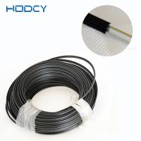 China Outdoor 1 2 Core FTTH Drop Cable G657A1 1 Fiber With Connector for sale