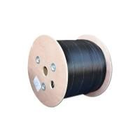 China Plywood Drum FTTH Drop Fiber Optic Cable Singlemode KFRP Strength Member for sale