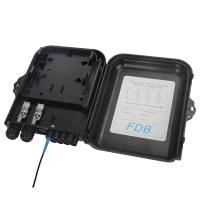 China Outdoor Fiber Optic Distribution Box 16 Cores 1x16 FTTH Splitter Box 1.8KG for sale