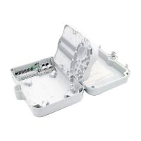 China 12 Core 1:8 PLC Optical Fiber Splitter Box Outdoor Waterproof For CATV Networks for sale