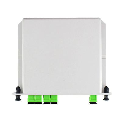 China Low PDL Fiber Optic PLC Splitter DIN 1X4 Single Mode OEM / ODM for sale