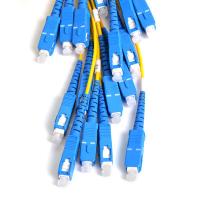 China 1X16 ABS Box PLC Splitter , SC UPC FTTB FTTH Fiber Optic Cable Splitter for sale