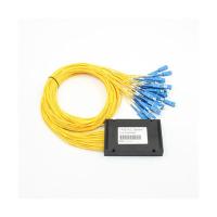 China Free Sample ABS 1x32 PLC Splitter / Planar Lightwave Circuit Splitter for sale