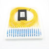 China Free Sample ABS 1x32 PLC Splitter / Planar Lightwave Circuit Splitter for sale