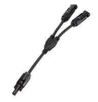 China Male Female Solar PV Connector / IP67 MC4 2 To 1 Connector UL Approved for sale