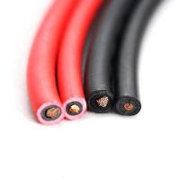 China PV1-F XLPO XLPE Insulated Power Cable , Flexible Tinned Copper Solar Panel Cable for sale
