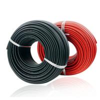 China PV1-F XLPO XLPE Insulated Power Cable , Flexible Tinned Copper Solar Panel Cable for sale