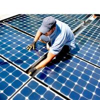 China Mono Poly 5kw Hybrid Solar PV Panel With AGM Battery for sale