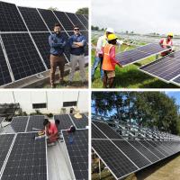 China 72 Cells 420W PERC Photovoltaic Solar PV Panel IP68 Anodized for sale