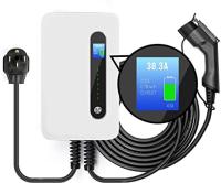 China 240V 9.6kW 40 Amp Level 2 Portable EV Charger Station With Plug for sale