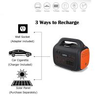 China 1500W Solar Power Bank Generator Rechargeable Lithium Battery AC Pure Sine Wave for sale