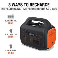 China 1500W Solar Power Bank Generator Rechargeable Lithium Battery AC Pure Sine Wave for sale