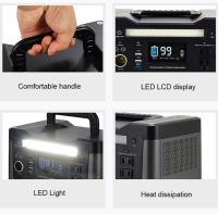China USB2.0 Solar Energy System Portable Solar Generator Pure Sine Wave For Outdoor Van Camping for sale