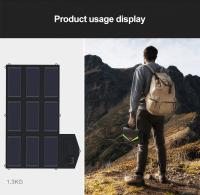 China 70W Solar Energy System Foldable Solar Panel Charger 5V USB Parallel Port Compatible Notebook for sale