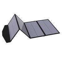China 18VDC Solar Energy System Portable Foldable Solar Panel 4 Folds WIth 200W Solar Power Battery for sale