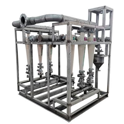 China Nylon Cassava Starch Milk Mud Remove Machine Desand Equipment for sale