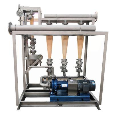 China Nylon Potato Starch Milk Sand Remove Machine Desand Equipment Production Line for sale
