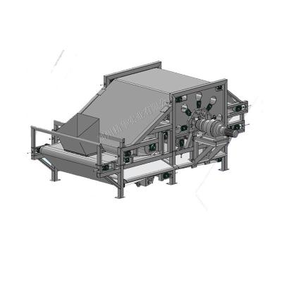 China Electric 5.5kw Potato Starch Making Machine Fiber Dehydrator Equipment for sale