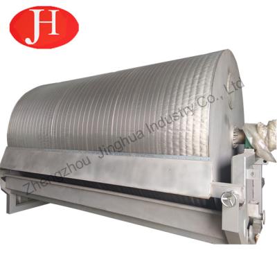 China Continuous Processing Type Sweet Potato Starch Equipment Vacuum Filter Machine for sale