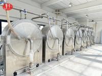 China Powder Milling Cassava Starch Centrifugal Sieve Processing Equipment High Capacity for sale