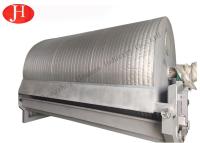 China Stainless Steel Sweet Potato Starch Machine Continuous Vacuum Filter Equipment for sale