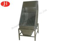 China Stainless Steel Corn Starch Making Machine Gravity Arc Sieve 800 Kg Weight for sale
