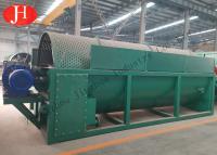 China SS Rotary Sweet Potato Starch Washing Machine Sand Removing for sale