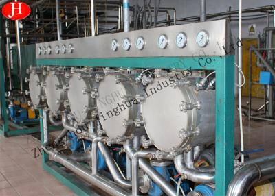 China Hydrocyclone Potato Starch Making Machine Starch Milk Dehydrator for sale