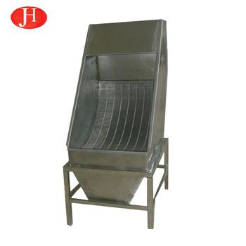 China Maize Flour Cassava Starch Making Machine Slurry Fiber Gravity Arc Sieve for sale