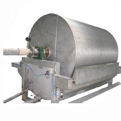 China Stainless Steel Cassava Starch Rotary Vacuum Filter Multifunction Food Processing Machine for sale
