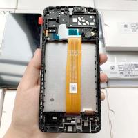 China A04S LCD Lcd With Frame For  a04s Original Service Pack LCDS  A047 Mobile Phone Screen Display Pantalla for sale