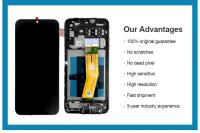 China A14 4G LCD With Frame For  A145P Mobile Phone Touch Pantalla  A145R Service Pack LCDS Screen Display for sale