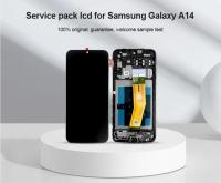 China A14 4G LCD With Frame For  A145P Mobile Phone Touch Pantalla  A145R Service Pack LCDS Screen Display for sale