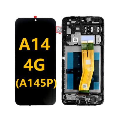 China A14 4G LCD With Frame For  A145P Mobile Phone Touch Pantalla  A145R Service Pack LCDS Screen Display for sale