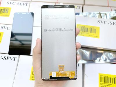 China Original Mobile Phone A01 LCD Display Screen With Frame Replacement for sale