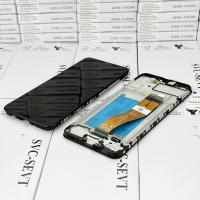 China 100% Tested QC A02S LCD Replacement Anti Static Bag Pack Black Mobile LCD Display for sale
