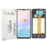 China A127 lcd With Frame For  a127 Original New Service Pack Mobile Screen Display  A12 Nacho Touch Pantalla for sale