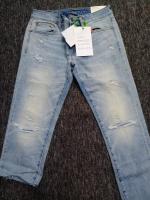 China Wholesale Custom Logo Stretch Denim Pants Slim Fit Men's Casual Jeans 36 for sale
