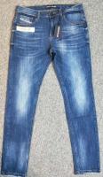 China Custom Logo Stretch Denim Jeans for Men Slim Fit Casual Pants 47 for sale
