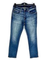 China Custom Logo Slim Fit Stretch Denim Jeans 63 Men's Fashion Casual Pants for sale