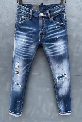 China Custom Stretch Denim Men Jeans Slim Fit Casual Pants 88 Fashion Trend Wholesale for sale