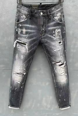 China Men's Slim Fit Mid Rise Stretch Denim Jeans Casual Fashion Pants 82 for sale