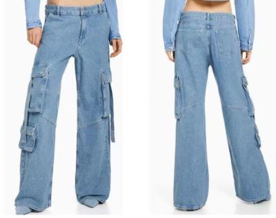 China Wholesale Women Stretch Denim Jeans Straight Fit Fashion Pants 27 for sale