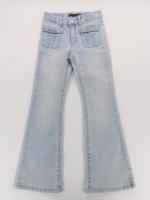 China Women's Stretch Denim Straight Jeans 69 High Elasticity Fashion Pants for sale