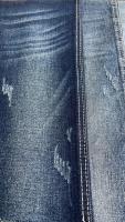 China Blue Stretch Denim Fabric Cotton Poly Rayon Spandex 10 oz for Jacket Shirt for sale