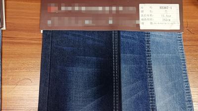 China OEM ODM Stretch Denim Fabric 98 Cotton 2 Spandex for Jeans Jacket Dress H3367-1 for sale