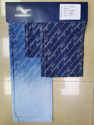 China Breathable Stretch Denim Fabric High Wrinkle Resistance 98 Cotton 2 Spandex H900A023 for sale