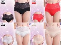 China Elastic Waist Seamless Triangular Panty 51 for Women Cotton Spandex for sale